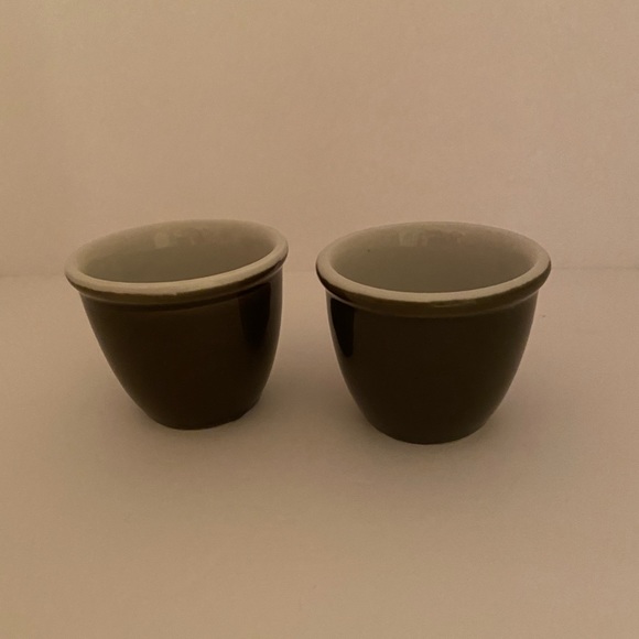 Hall | Kitchen | Hall Green Pottery Custardpudding Cups 2 | Poshmark